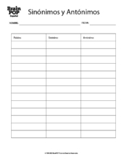 Printables | BrainPOP Maestros